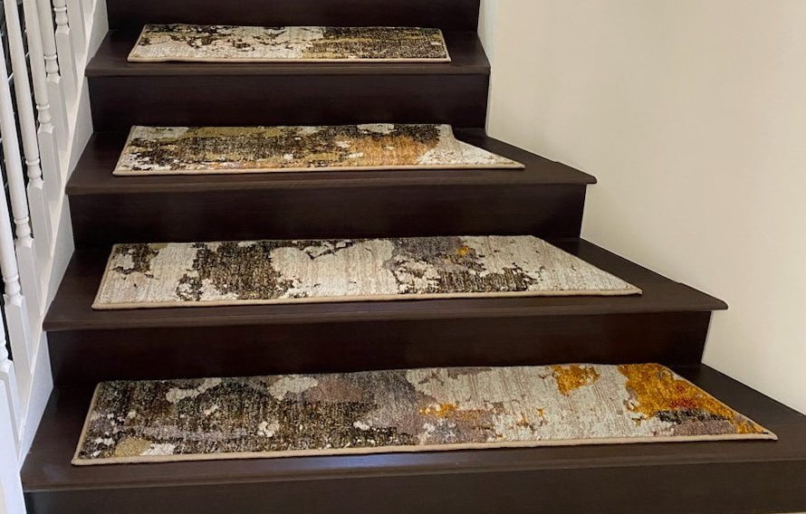 Custom Stair Treads Evolution 7770J With Non Slip Pads