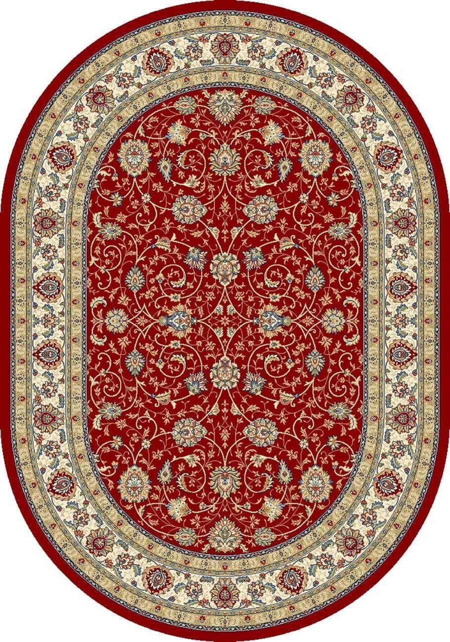 Ancient Garden Red Area Rugs 57120-1464 Red 100% Poly 13 Sizes
