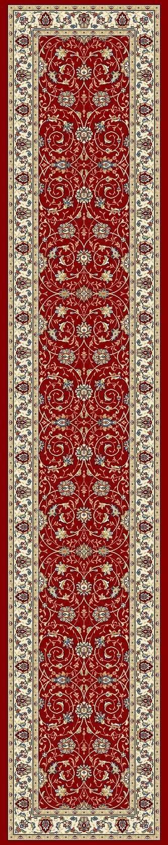 Ancient Garden Red Area Rugs 57120-1464 Red 100% Poly 13 Sizes